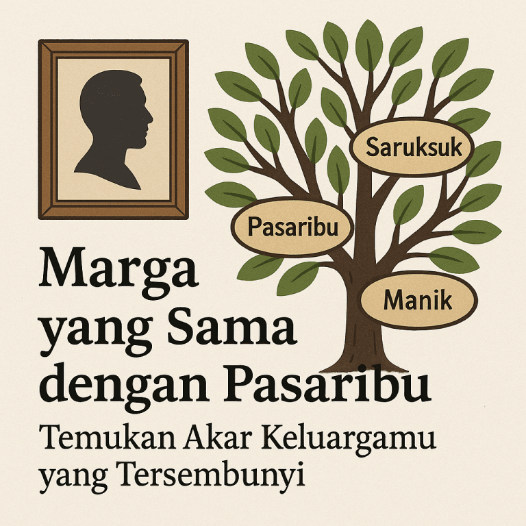 Marga yang Sama dengan Pasaribu: Temukan Akar Keluargamu yang ...